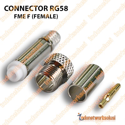 Jual KONEKTOR CONNECTOR RG58 FME F (FEMALE) | Shopee Indonesia
