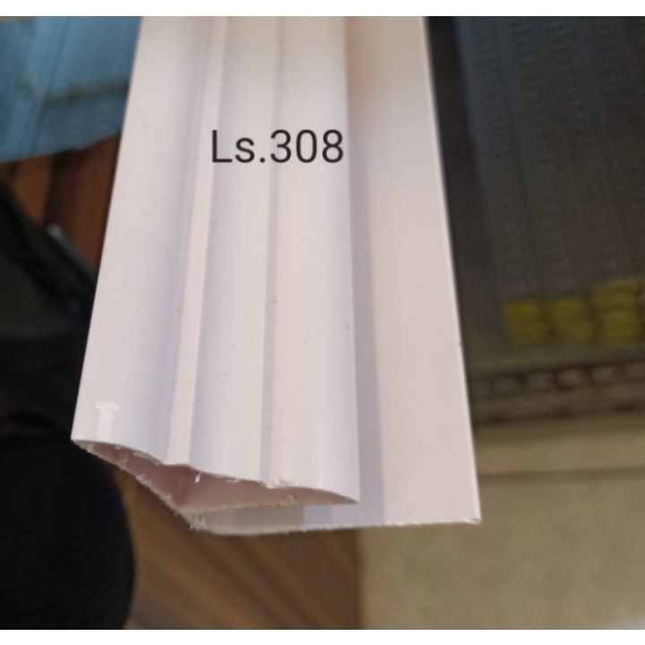 Jual list profil pvc list pinggir pvc list tembok pvc shunda plafon ...
