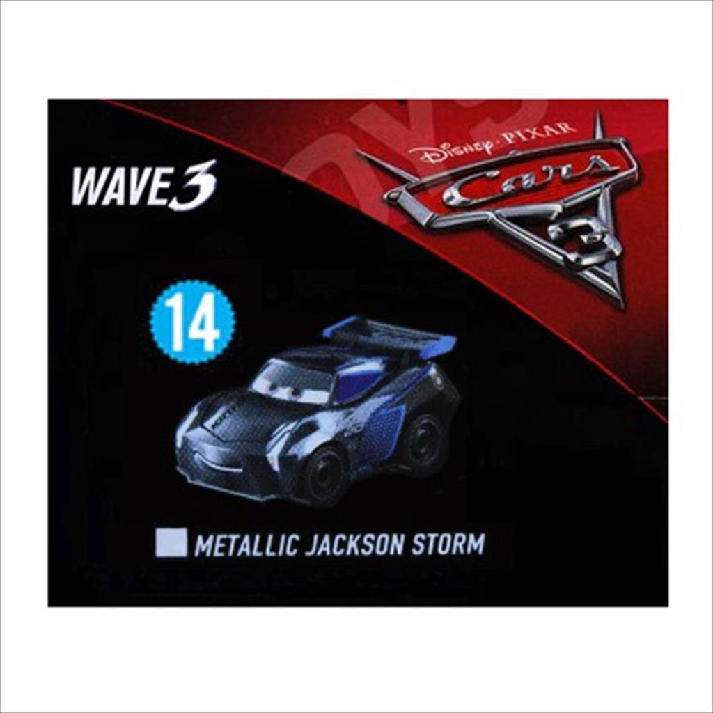 Jual Wave 3 Sealed - Metallic Jackson Storm Disney Cars Mini Racers ...