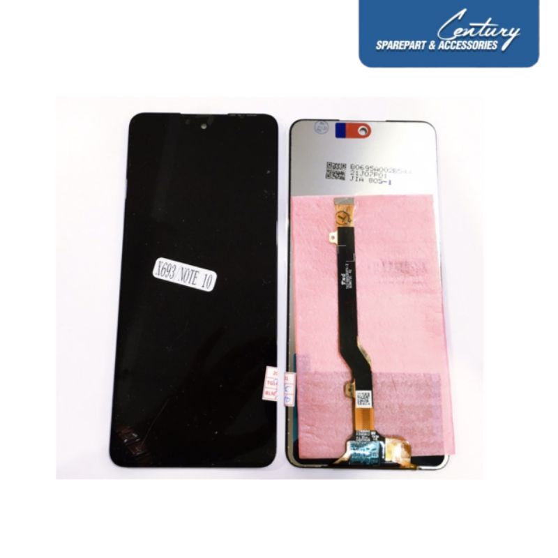 Jual LCD+TS INFINIX X693 BLACK (INFINIX NOTE 10) | Shopee Indonesia