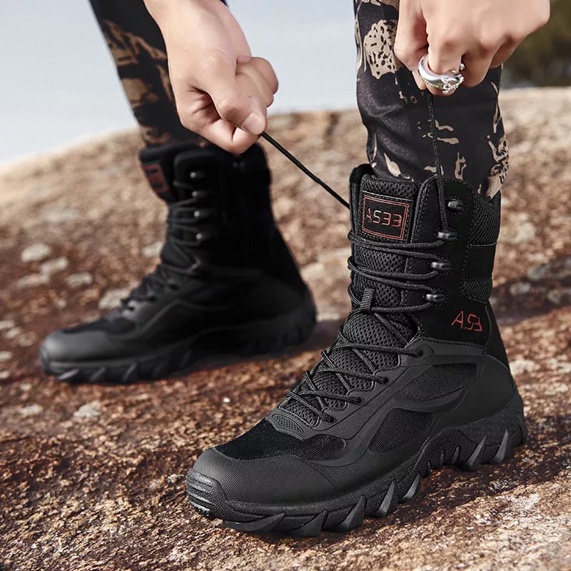Jual Sepatu Tactical Pria A533 Boots Tactical Army Import Best Quality ...