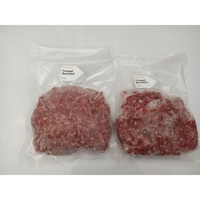 Jual Daging Sapi Giling Import fat 15 %. Ground Beef 85 CL 500 Gr ...