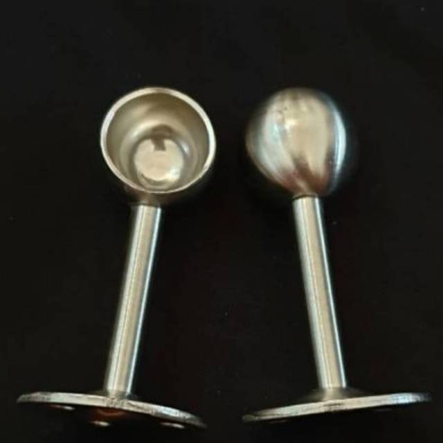 Jual Braket / Bracket Tiang Buntu 22 mm Stainless Stell (per pasang ...