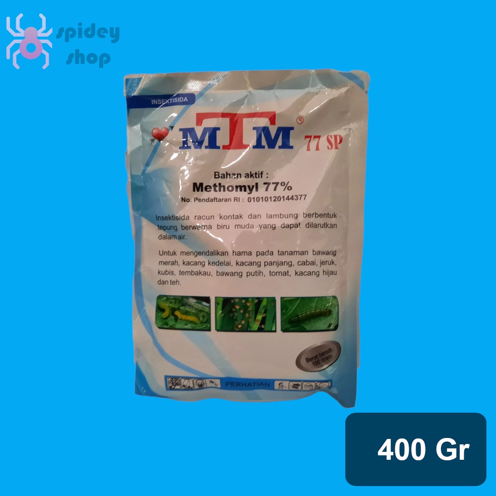 Jual MTM 400 Gram Metomil Insektisida Ulat Grayak | Shopee Indonesia