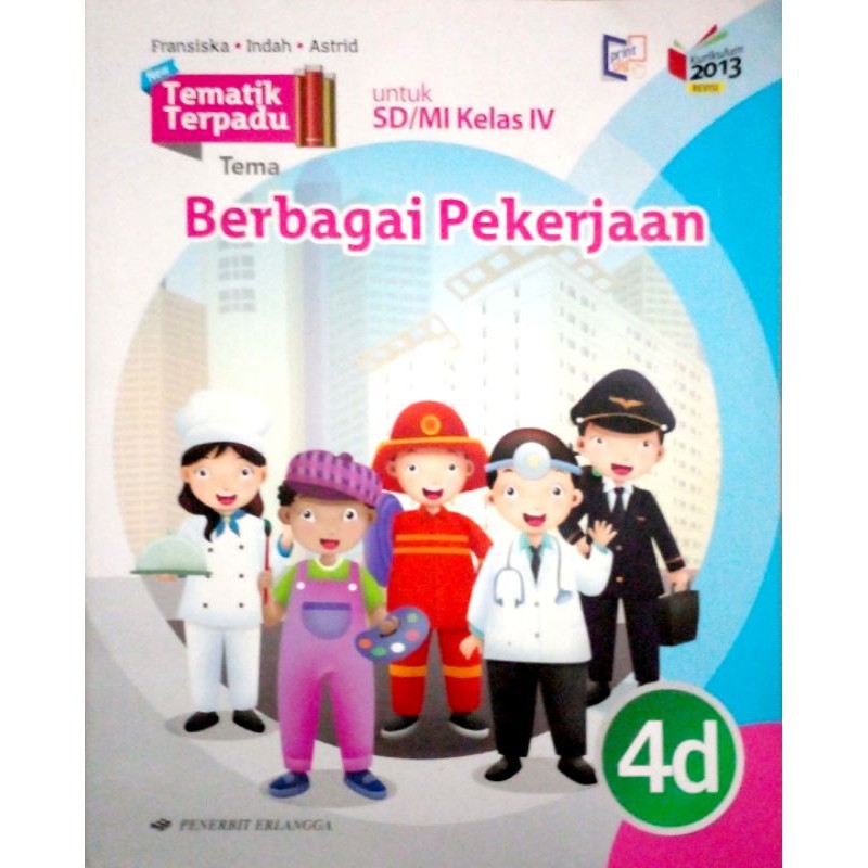Jual Buku Tematik Terpadu Jilid Tokoh Dan Penemuan Untuk Sdmi Kelas 4 Abcde Shopee