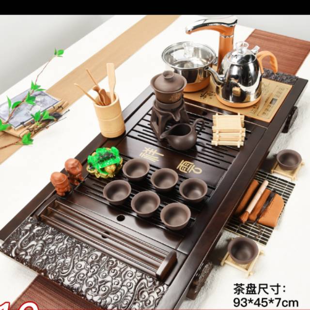 Jual Teh set chinese tea complite dengan meja besar | Shopee Indonesia