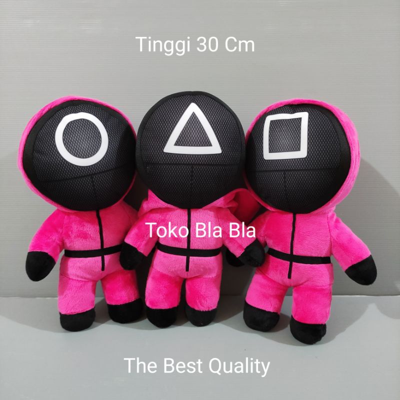 Jual Boneka Squid Game Younghee Prajurit Pink Masked Man Mainan Anak ...