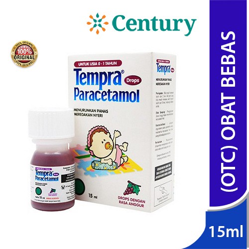 Jual Tempra Drops 15ml / Demam / Demam Bayi/Penurun Demam Bayi/Penurun ...