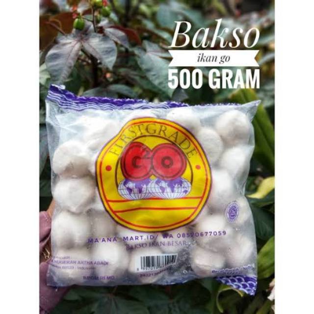 Jual Bakso Ikan Go 500gr | Pentol | Baso Frozen Food Murah | Shopee ...