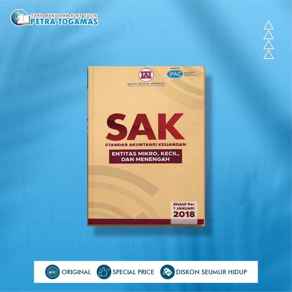Jual STANDAR AKUNTANSI KEUANGAN ENTITAS MIKRO, KECIL, DAN MENENGAH (SAK EMKM)// IKATAN AKUNTAN ...