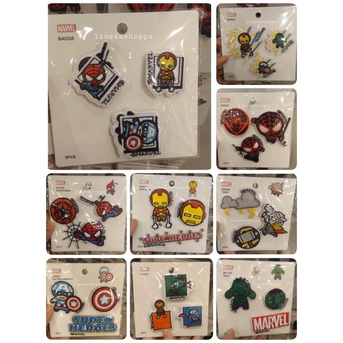 Jual Pinned | Badge Miniso - Marvel Badge Miniso | Shopee Indonesia