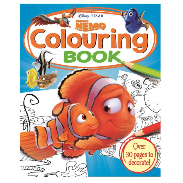 Jual SIMPLY COLOURING DISNEY: DISNEY PIXAR FINDING NEMO: COLOURING BOOK ...