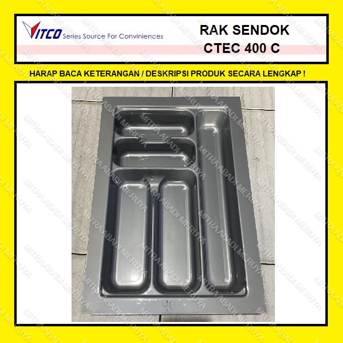 Jual Rak Sendok Laci VITCO CTEC 400 C LACI SENDOK | Shopee Indonesia
