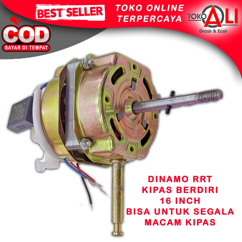 Jual Dinamo kipas / Mesin kipas / Motor Kipas Angin RRT 16 inch ...