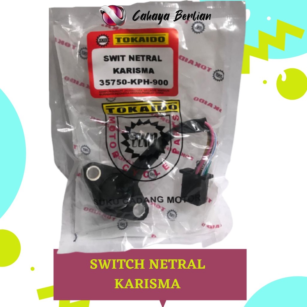 Jual SWITCH SWIT NETRAL KARISMA KPH SURRA X 125 INDIKATOR GIGI KARISMA ...