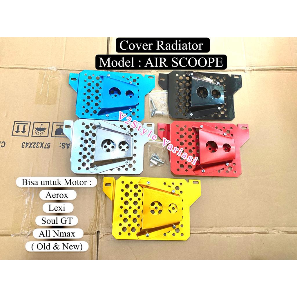 Jual COVER RADIATOR NMAX YAMAHA ALL NMAX AEROX 155 LEXI SOUL GT MODEL ...