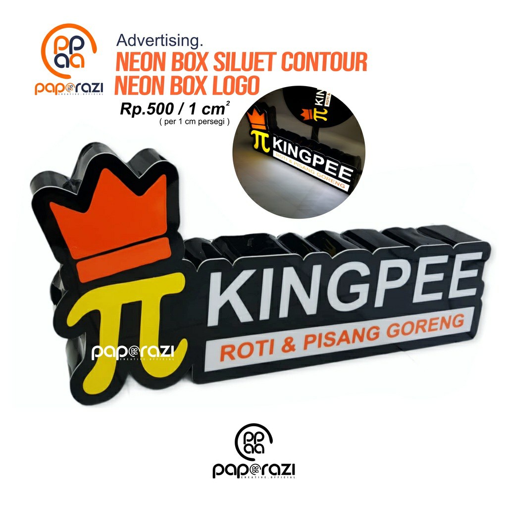 Jual NEON BOX SILUET CONTOUR / NEON BOX LOGO 1 Sisi dan 2 sisi Paket ...
