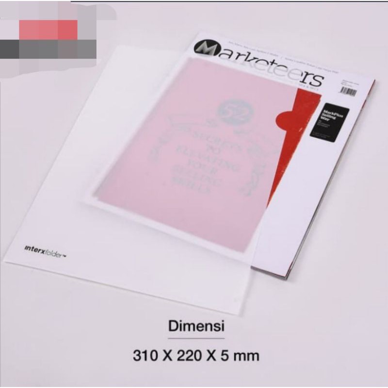 Jual map L folder opaq A4 inter x folder-1 pcs | Shopee Indonesia