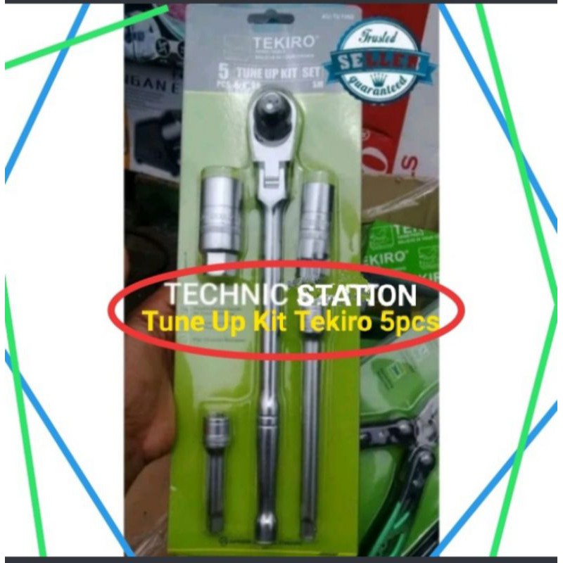 Jual Tune Up Kit Tekiro 5pcs/Kunci Sock Busi Tekiro | Shopee Indonesia
