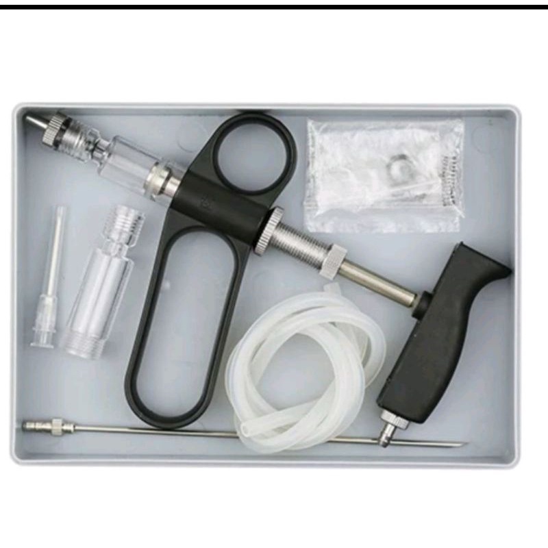 Jual [COD] SPUIT SYRINGE SUNTIKAN OTOMATIS INJEK MAX2ML PLUS SELANG ...