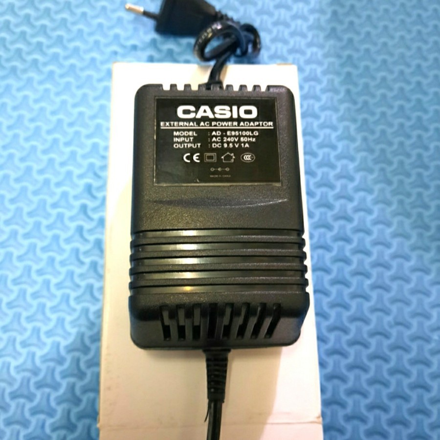 Jual AC Adaptor Keyboard Casio Semua Tipe 9.5V 1A 9V 1A New Power ...