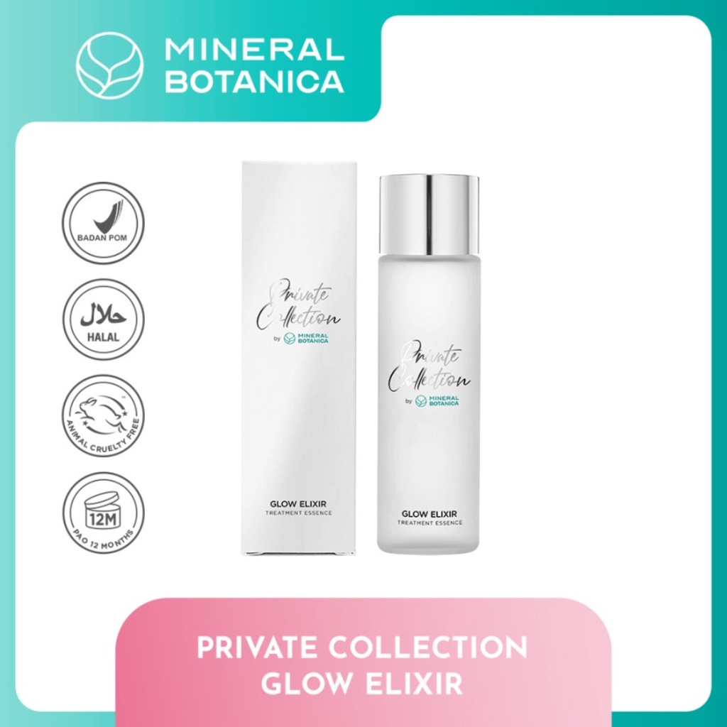 Jual Mineral Botanica Glow Elixir Treatment Essence 100 ml | Shopee Indonesia