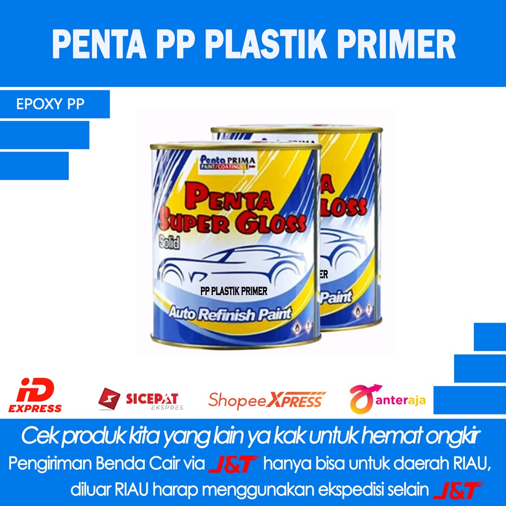 Jual PENTA SUPERGLOSS / PENTA PLASTIK PRIMER 1LITER / PENTA PP PRIMER ...