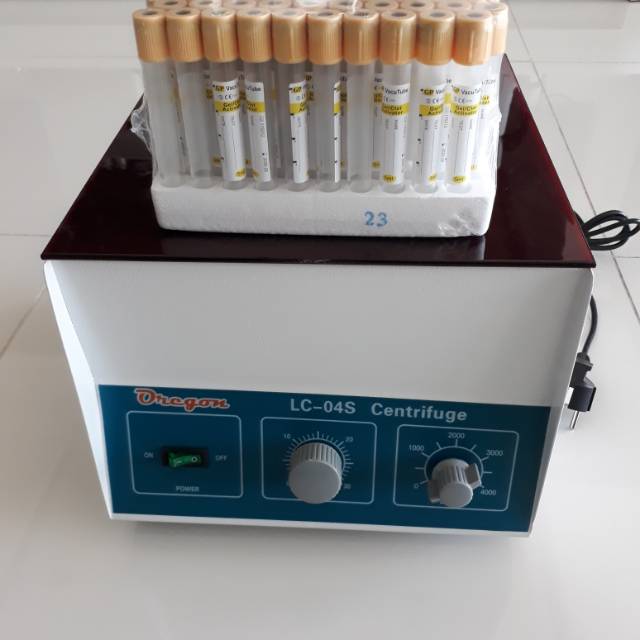 Jual mesin centrifuge dermatology plasma prp 12 hole free tabung 100pcs ...