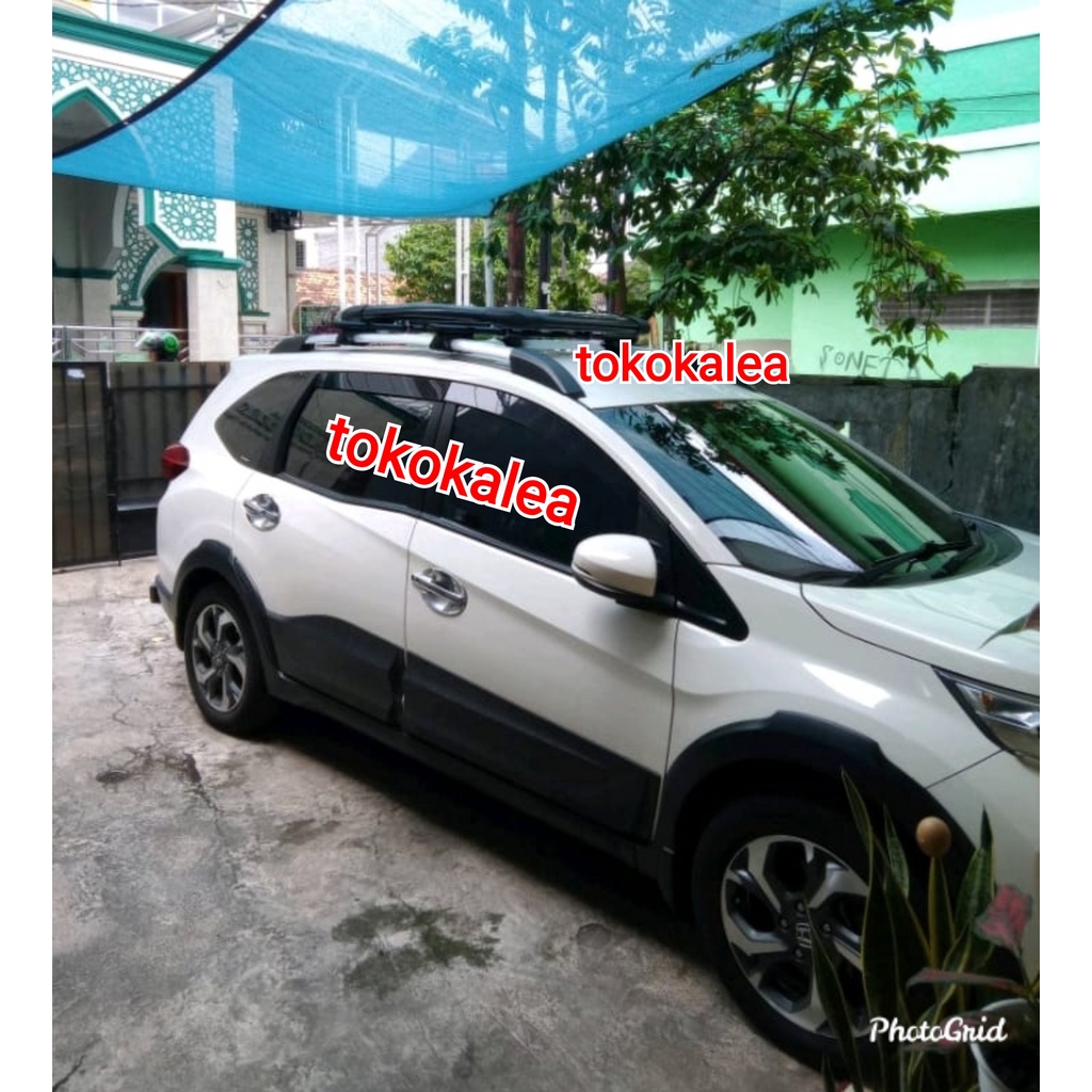 Jual PAKET RAK BAGASI ATAS MOBIL OVAL+CROSSBAR JEPIT ROOF REL FORAC 380 ...
