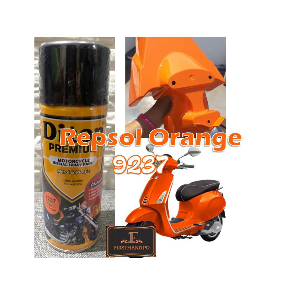 Jual Cat Pilox Diton Premium 9237 Repsol Orange Oren Oranye 400cc ...