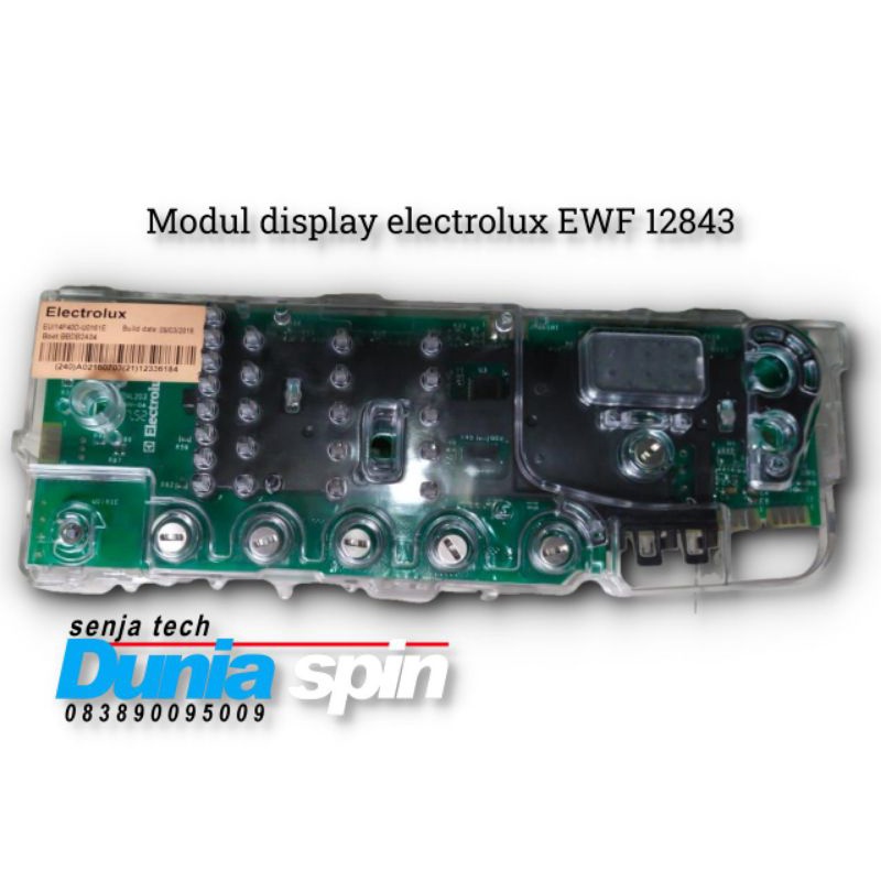 Jual Modul Display mesin cuci ELECTROLUX ewf12843 ( BACA DESKRIPSI ...