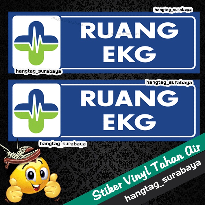 Jual Stiker Ruang EKG - Jantung - ICU - Monitoring | Shopee Indonesia