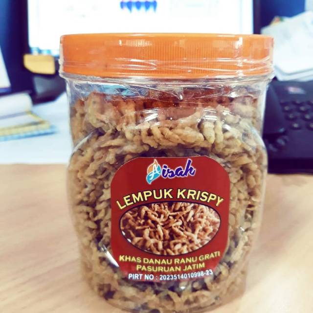 Jual Lempuk Crispy 350 gram ikan khas ranu grati | Shopee Indonesia