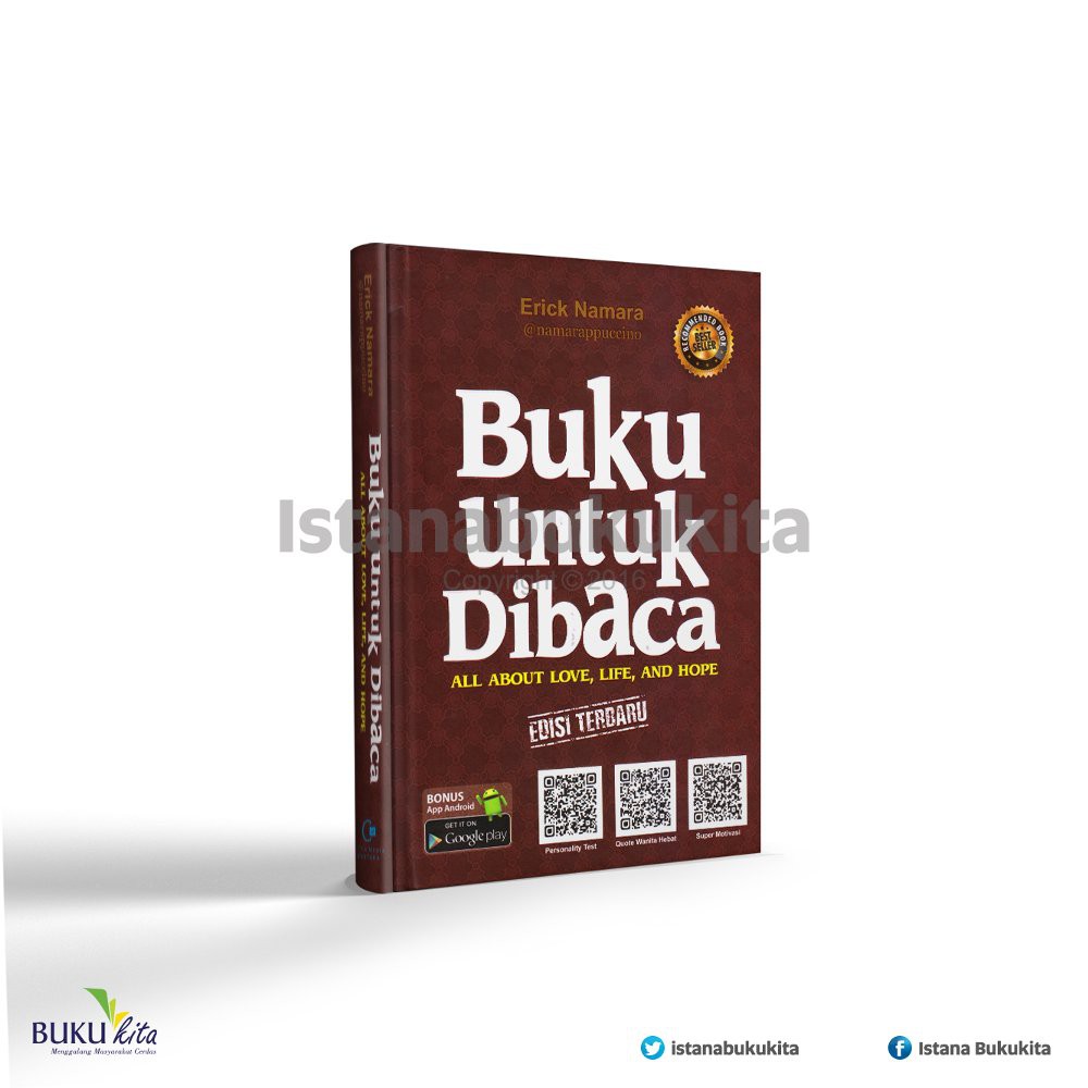 Jual Buku untuk Dibaca All About Love Life and Hope Edisi Terbaru HC ...