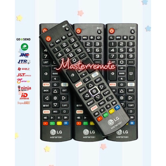 Jual REMOT REMOTE TV LG SMART TV AKB75675301 | Shopee Indonesia