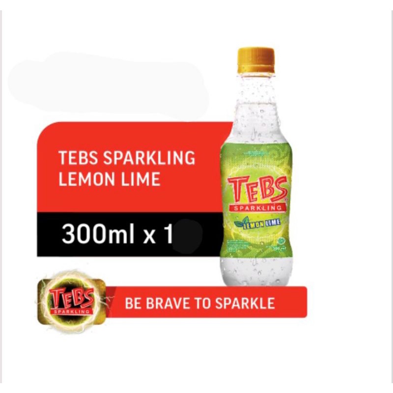 Jual Tebs Sparkling Lemon Lime Pet / Botol 300ml - Minuman | Shopee ...