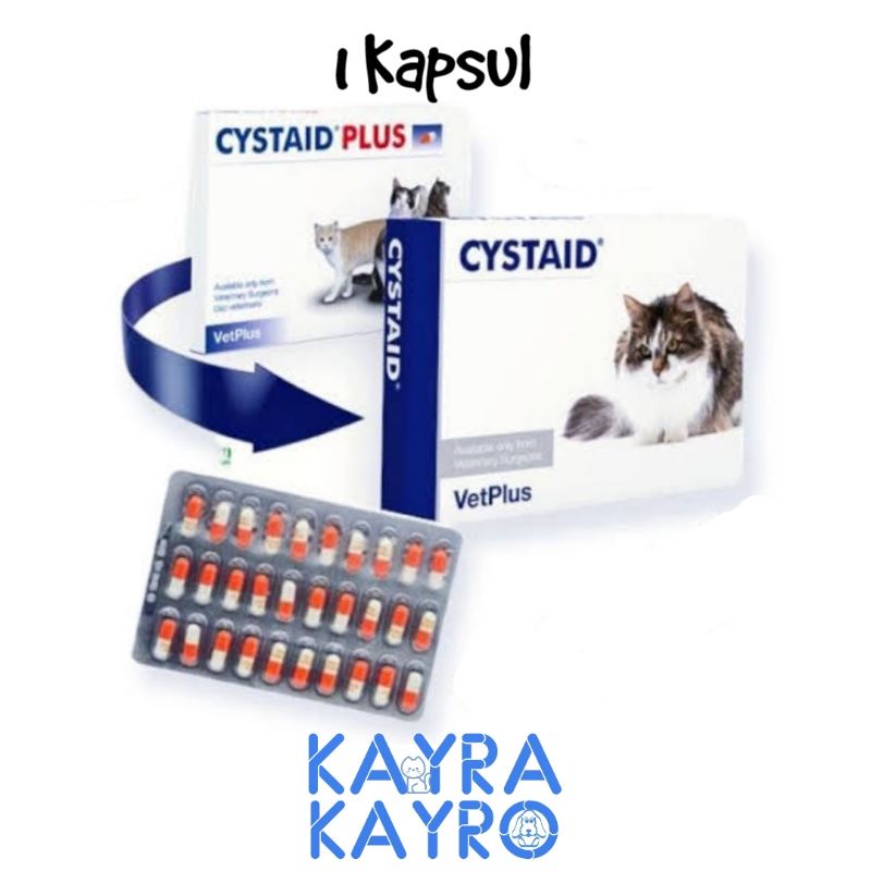 Jual VetPlus Cystaid for Cat 1 Kapsul - Suplemen & Obat Saluran Kemih ...
