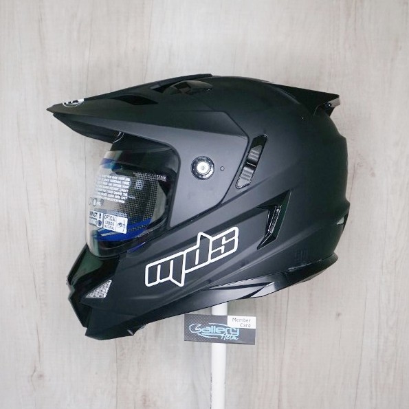 Jual MDS Super Pro Solid Back Matt / MDS Super Pro Solid Black Doff ...