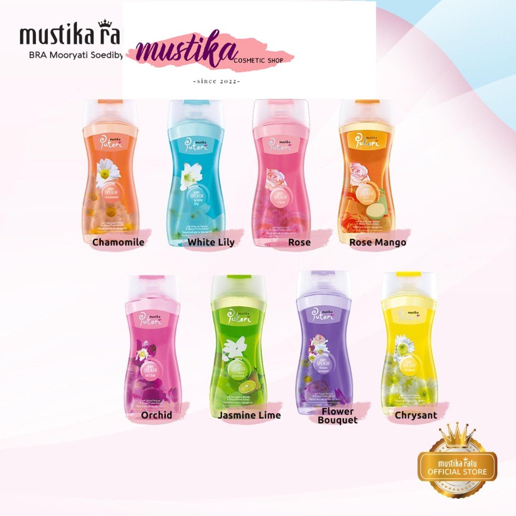 Jual MUSTIKA MUSTIKA RATU PUTERI BODY SPLASH PUTRI COLOGNE 135ml ...