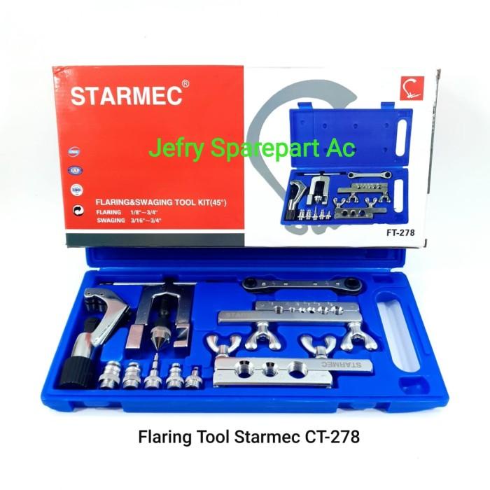 Jual Pipa Flaring Tool Ac Set Swaging Ct278 Plus Kunci Rachet Cutter ...