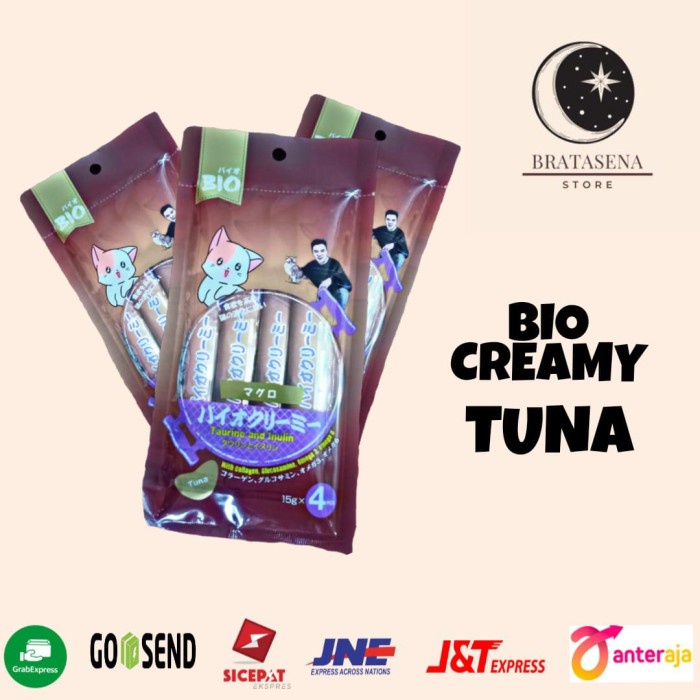 Jual Jt50T1 Bio Creamy Snack Treat For Cat / Snack Kucing 15Gr (Isi 4 ...