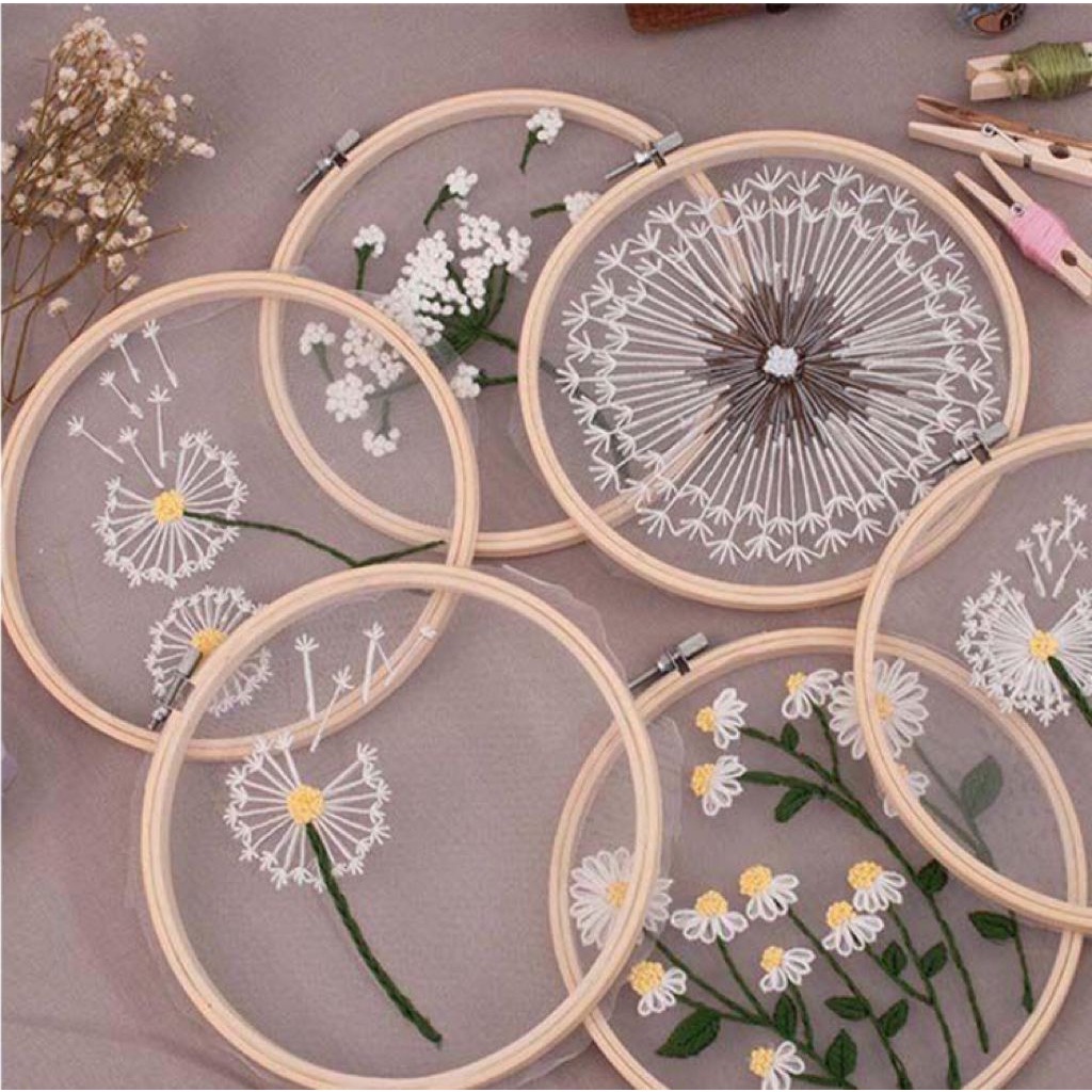 Jual Embroidery Transparan Sulam Kit Cross Stitch Bordir Handmade ...