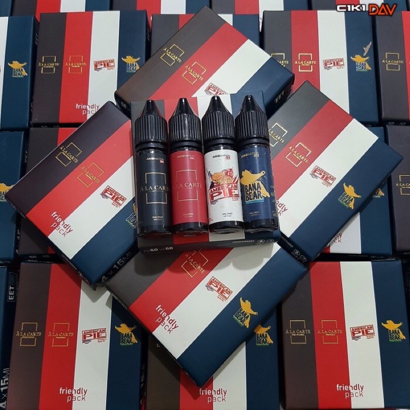 Jual Juice Nation Co. Friendly Pack salt nic edition 4x15ml eliquid JNC ...