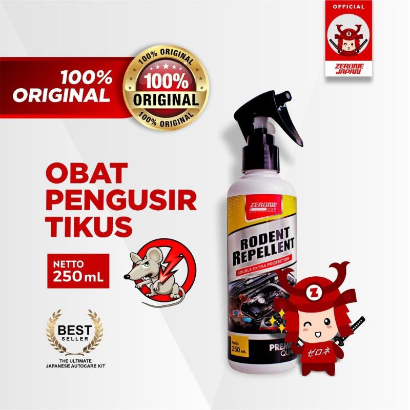 Jual ZERONE RODENT STOUTE RAT REPELLENT DAN RELIFE RAT RODENT REPELLENT ...
