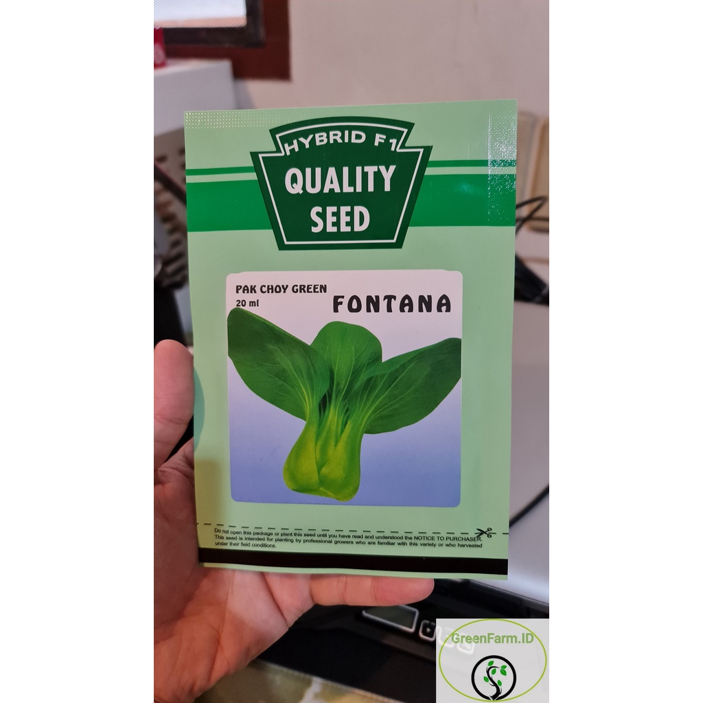 Jual Benih Sawi Pok Choy Fontana HYBRID F1 20 gram by HONSON SEED ...