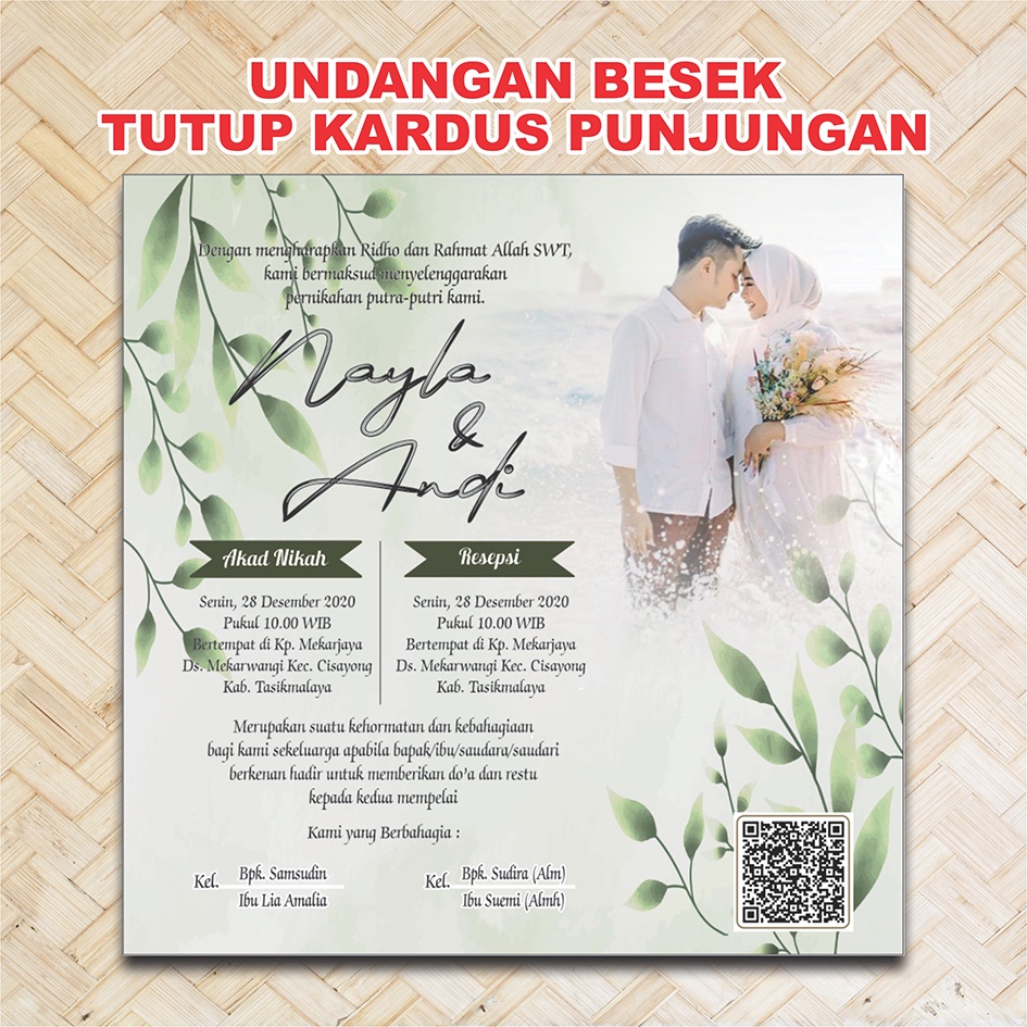 Jual CETAK UNDANGAN BESEK SOROGAN PUNJUNGAN TONJOKAN BERKAT KARDUS ...