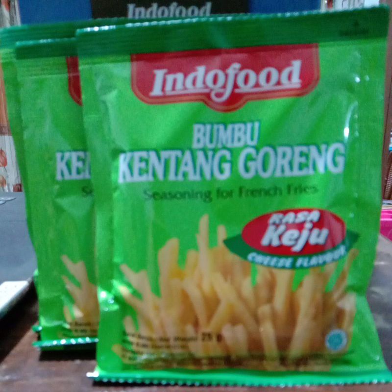 Jual Bumbu Kentang Goreng Rasa Keju Indofood 25 gr | Shopee Indonesia