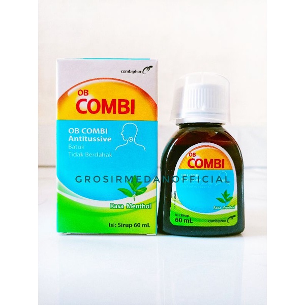 Jual OB COMBI ANTITUSSIVE MENTHOL - OBH COMBI BATUK KERING | Shopee ...