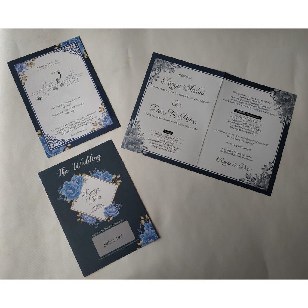 Jual CETAK UNDANGAN PERNIKAHAN NIKAH NIKAHAN MURAH UNIK ELEGAN FREE ...