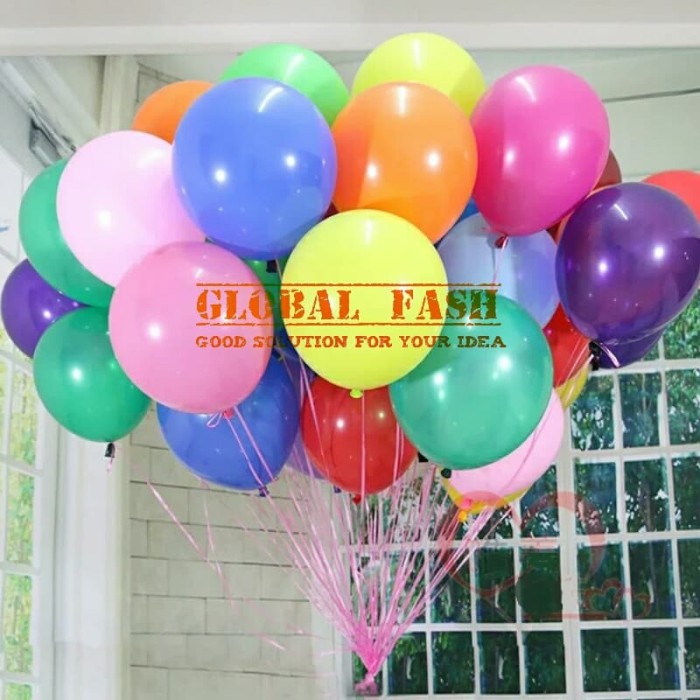 Jual BALON- BALON DOFF PER PACK / BALON DOFF 12 INCH / BALON POLOS 50 ...